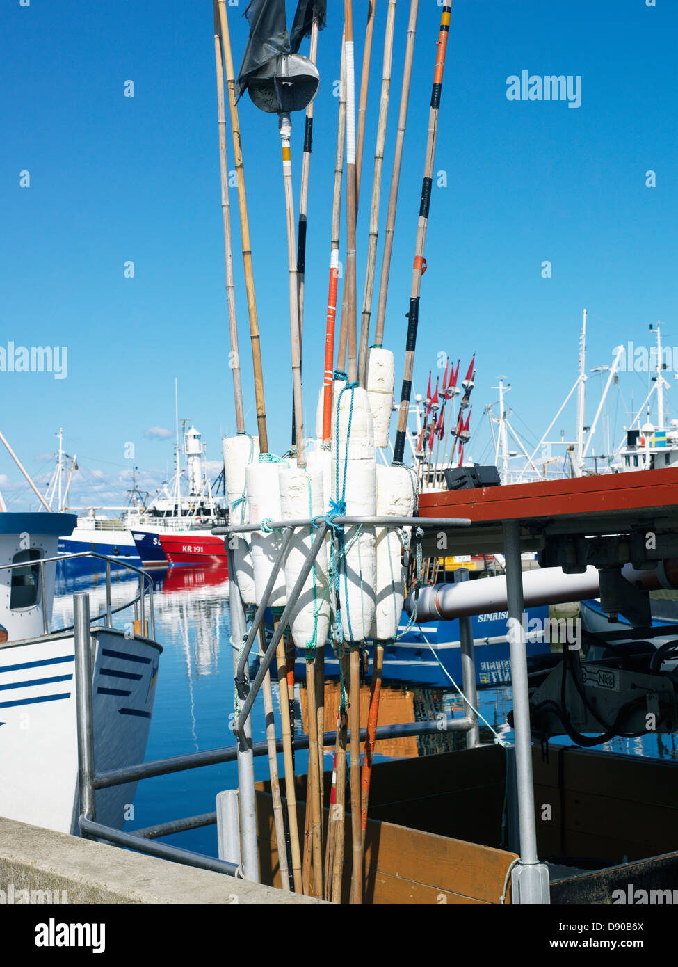 Fishing boats mast sky hi-res stock photography and images - Alamy