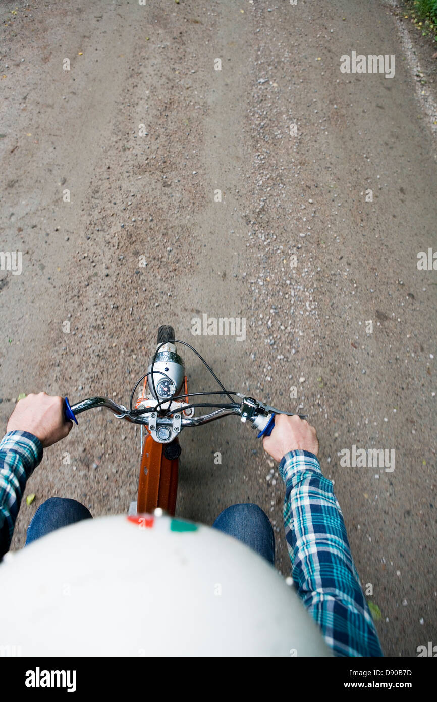 Person Riding Moped High Resolution Stock Photography and Images - Alamy