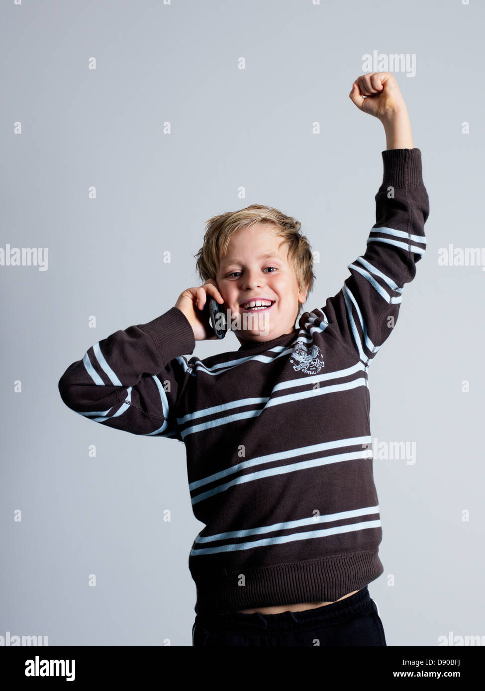 Portrait of a happy boy Stock Photo - Alamy