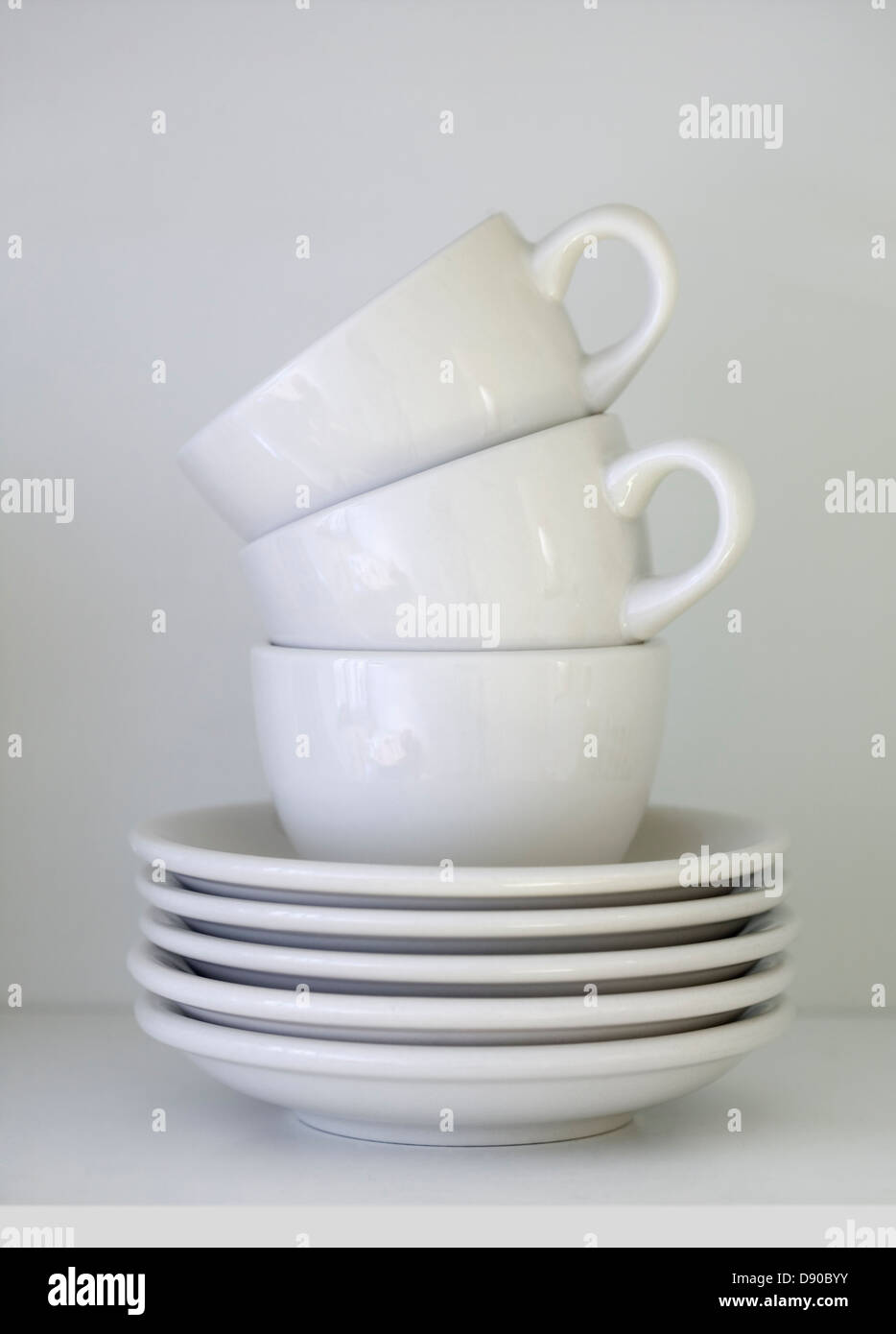 A stack of coffee cups Stock Photo - Alamy