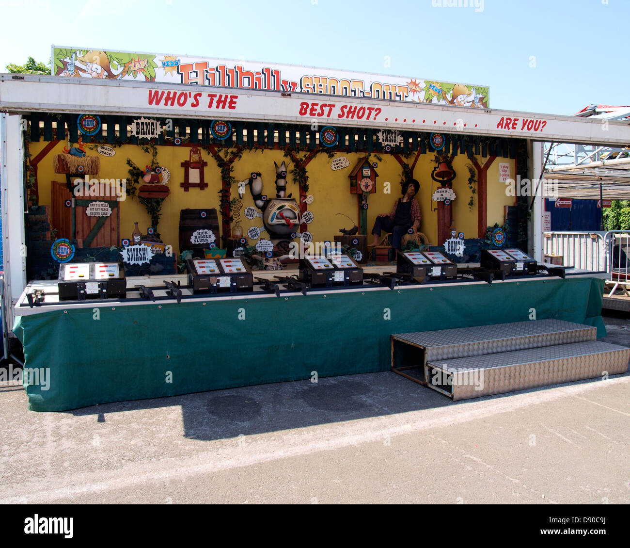 Shooting Gallery, Dawlish Warren, Devon, UK 2013 Stock Photo - Alamy
