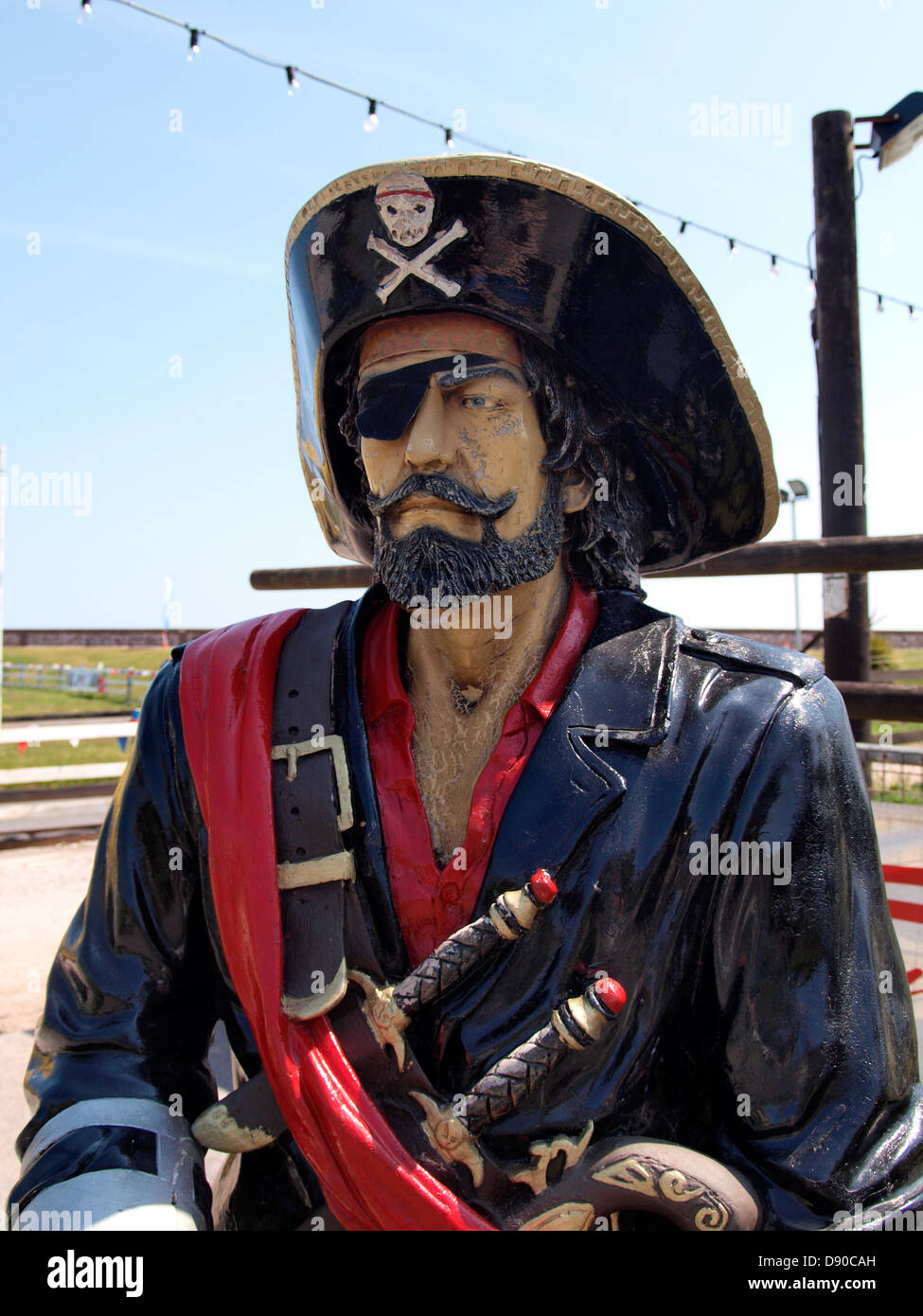 Pirate mannequin, UK 2013 Stock Photo - Alamy