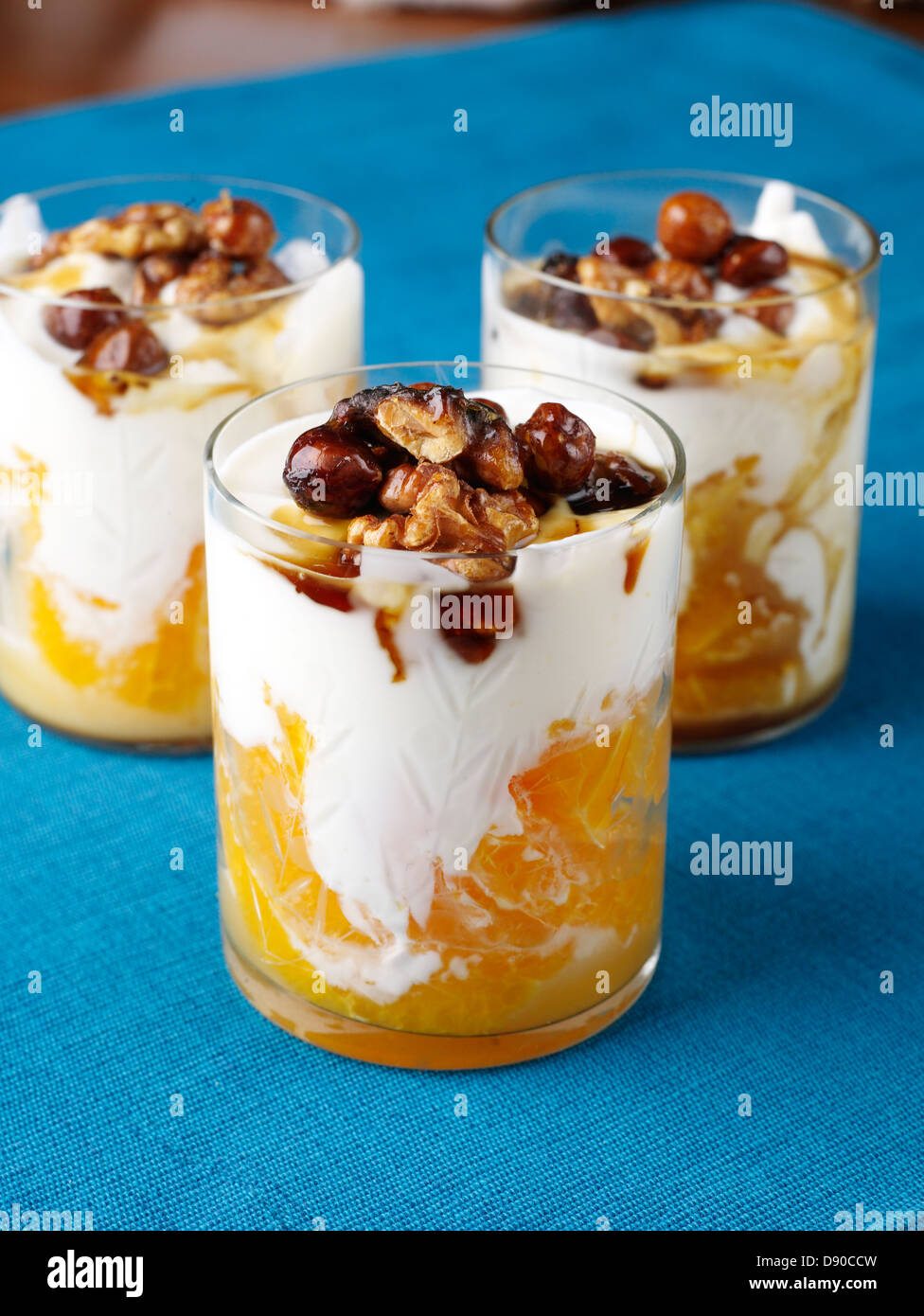 Yoghurt pudding hi-res stock photography and images - Alamy