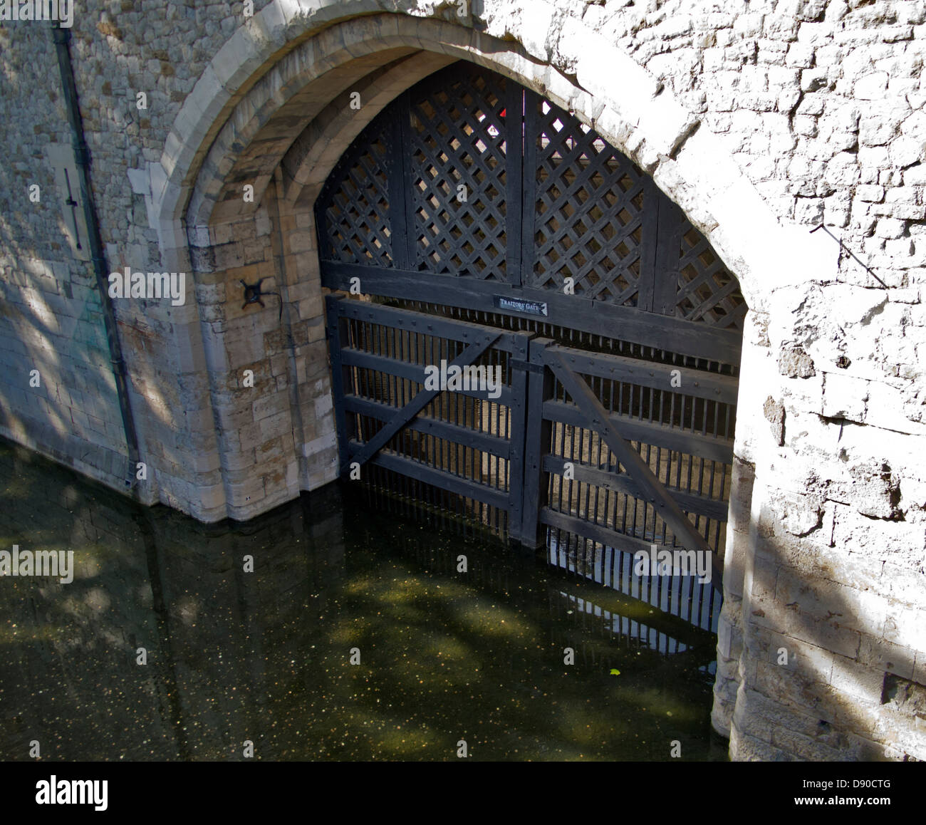 Traitor's Gate at the Tower of London, England Stock Photo - Alamy