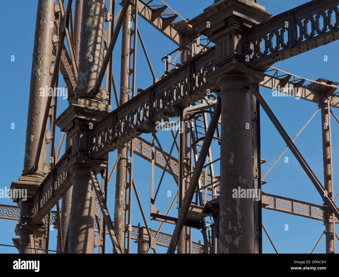 Gasworks by river Lea and the Lea Valley walk London, UK Stock Photo ... Gasworks by river Lea and the Lea Valley walk London, UK Stock Photo ...