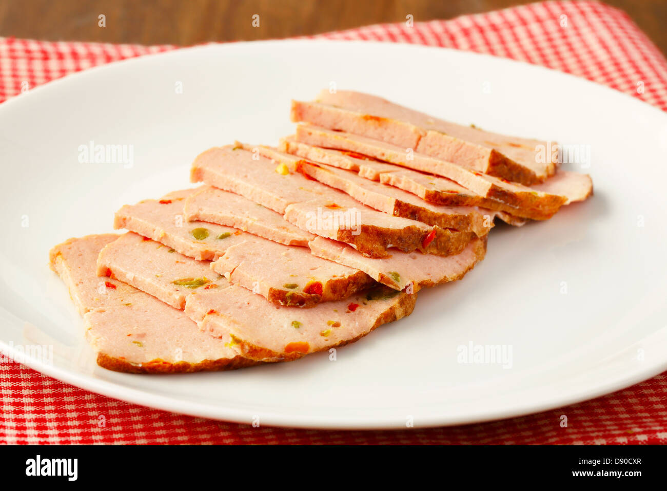German meatloaf hi-res stock photography and images - Alamy