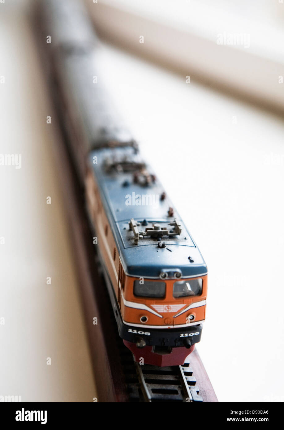 A model of a Swedish Rail train Stock Photo - Alamy