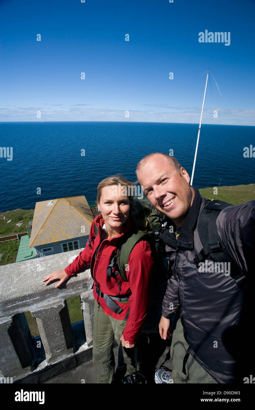 Scandinavian couple, Ostergarnsholm, Gotland, Sweden Stock Photo - Alamy