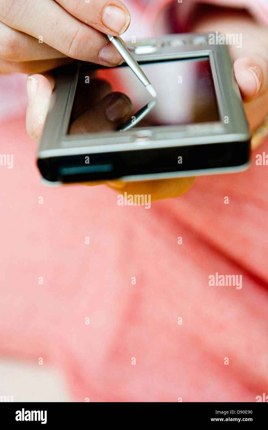 Handheld image hi-res stock photography and images - Alamy