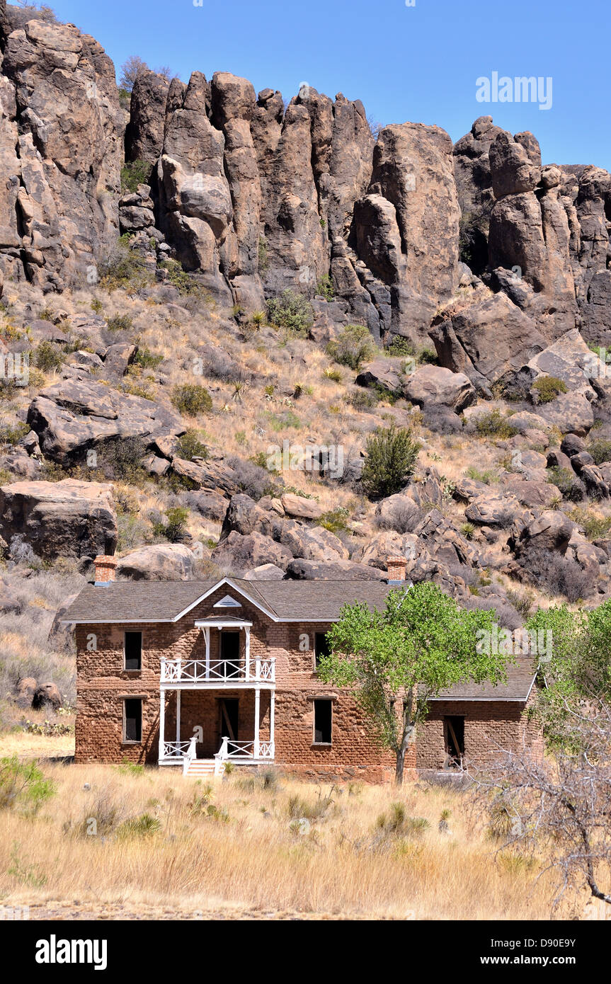 Fort Davis is a restored frontier post dating back to the Indian Wars ...