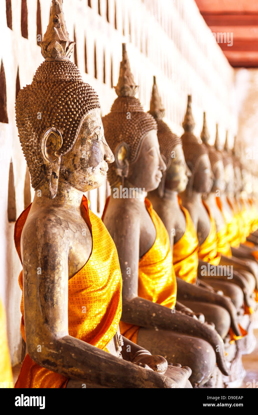 buddha inside temple Stock Photo - Alamy