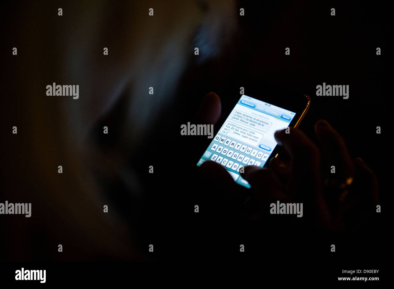 Illumination person hi-res stock photography and images - Alamy