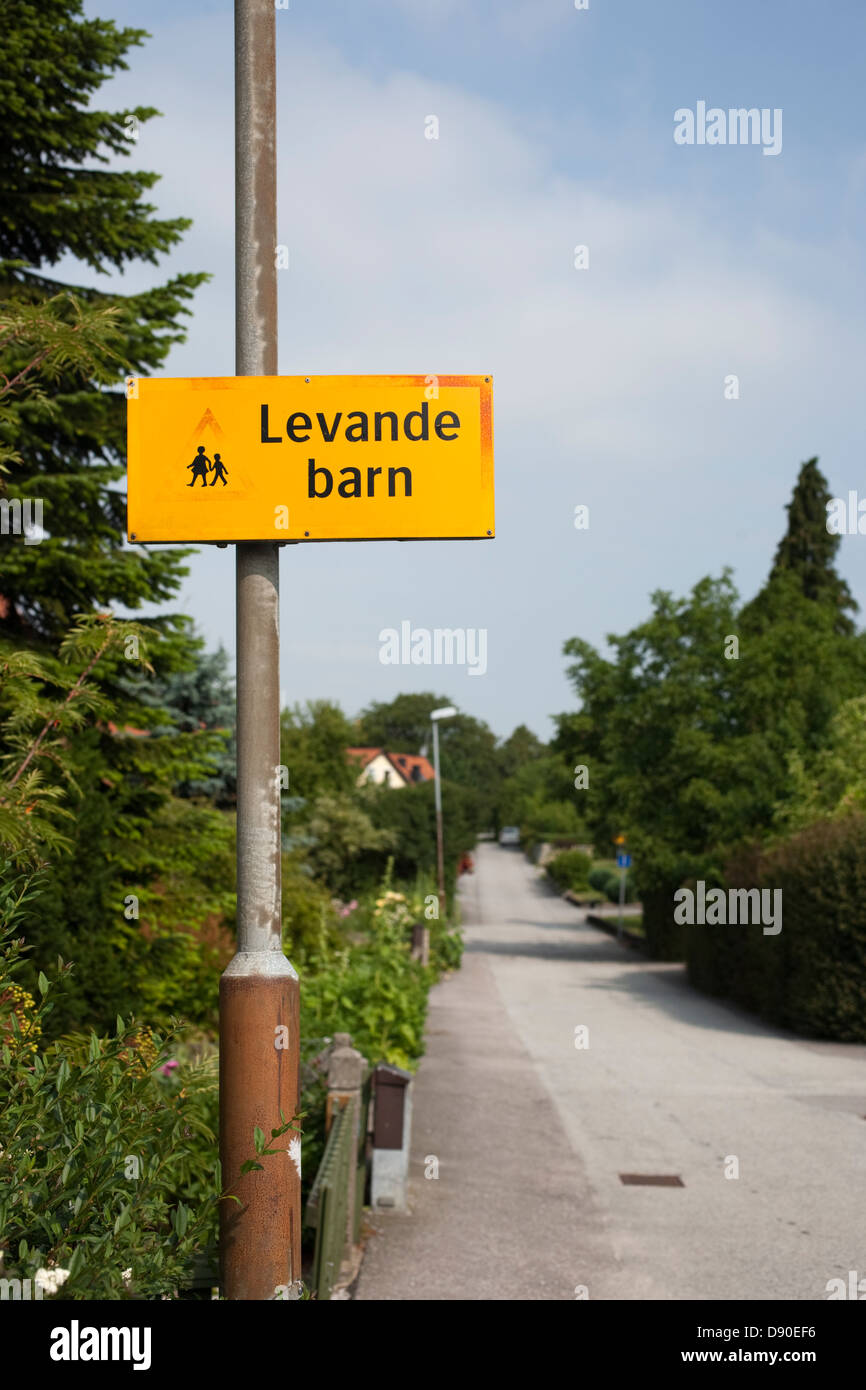 Sweden, street, sign hi-res stock photography and images - Alamy