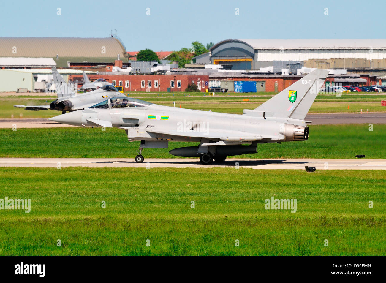 Raf typhoon runway raf coningsby hi-res stock photography and images - Alamy