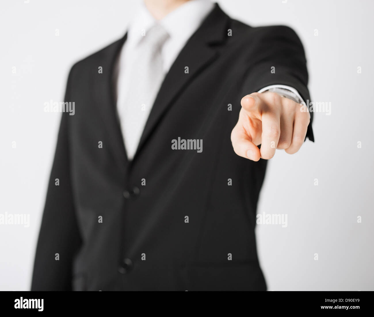 man pointing his finger at you Stock Photo - Alamy