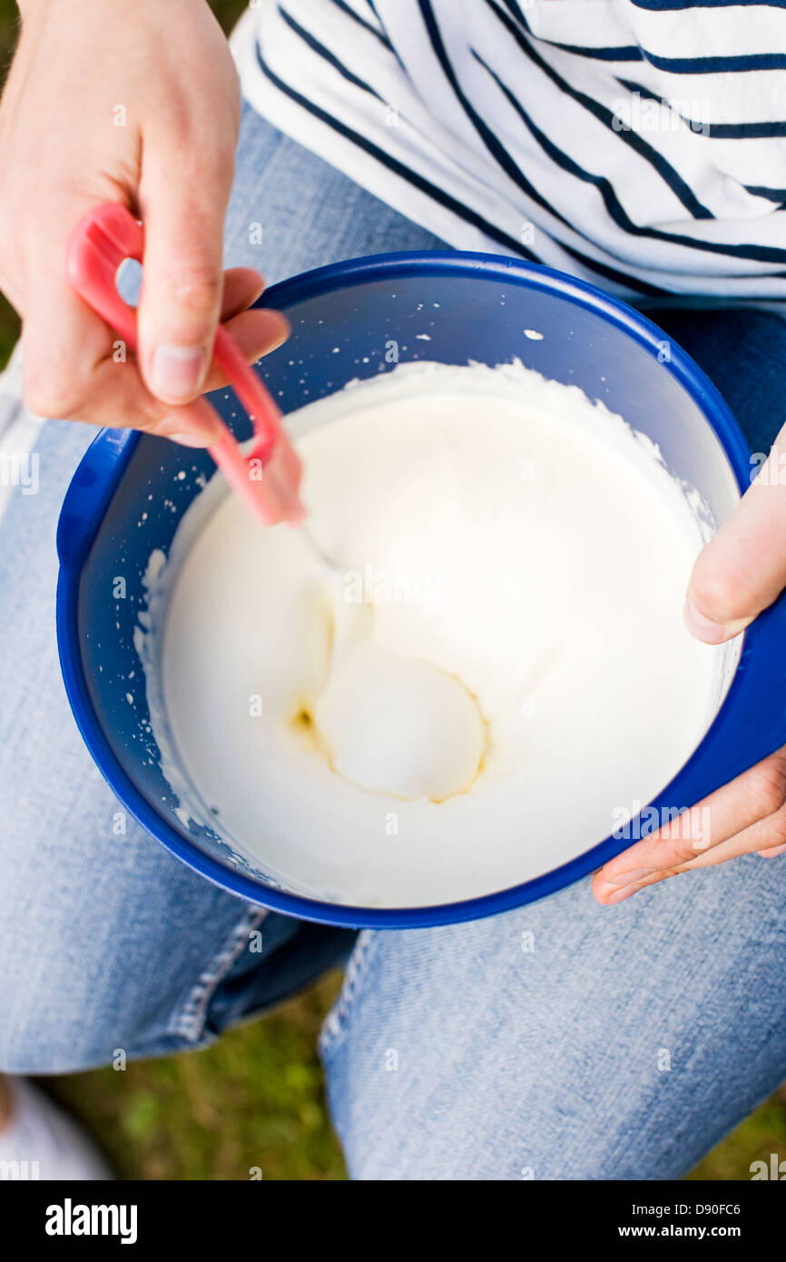 Whipped cream only hi-res stock photography and images - Alamy
