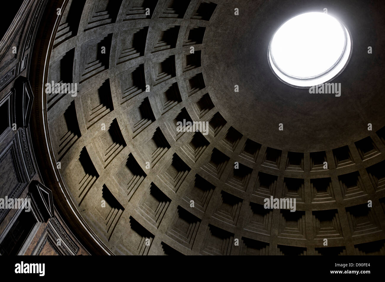 An inside view the pantheon hi-res stock photography and images - Alamy