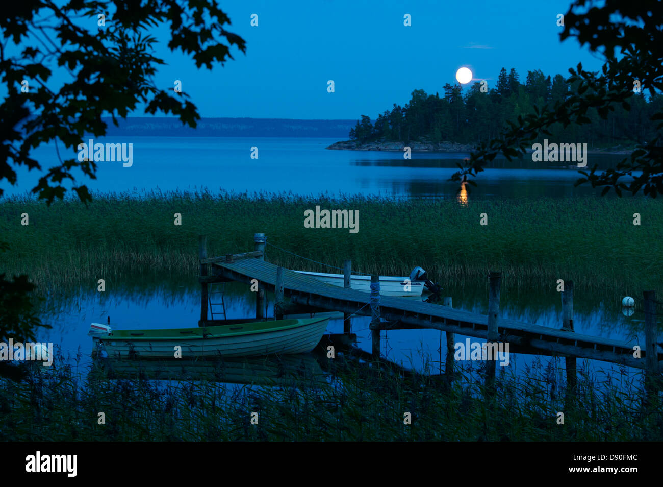 Jetty at night hi-res stock photography and images - Alamy
