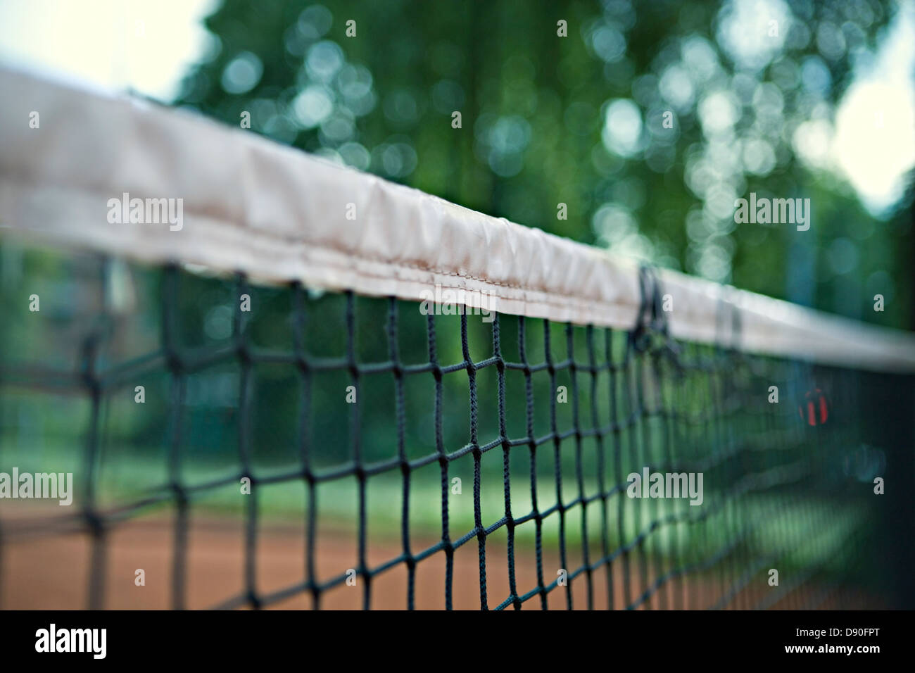 Tennis net, close-up Stock Photo - Alamy