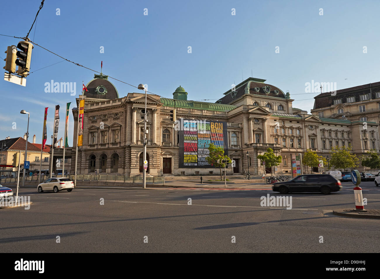 Vienna Volkstheater or people's theatre Stock Photo - Alamy