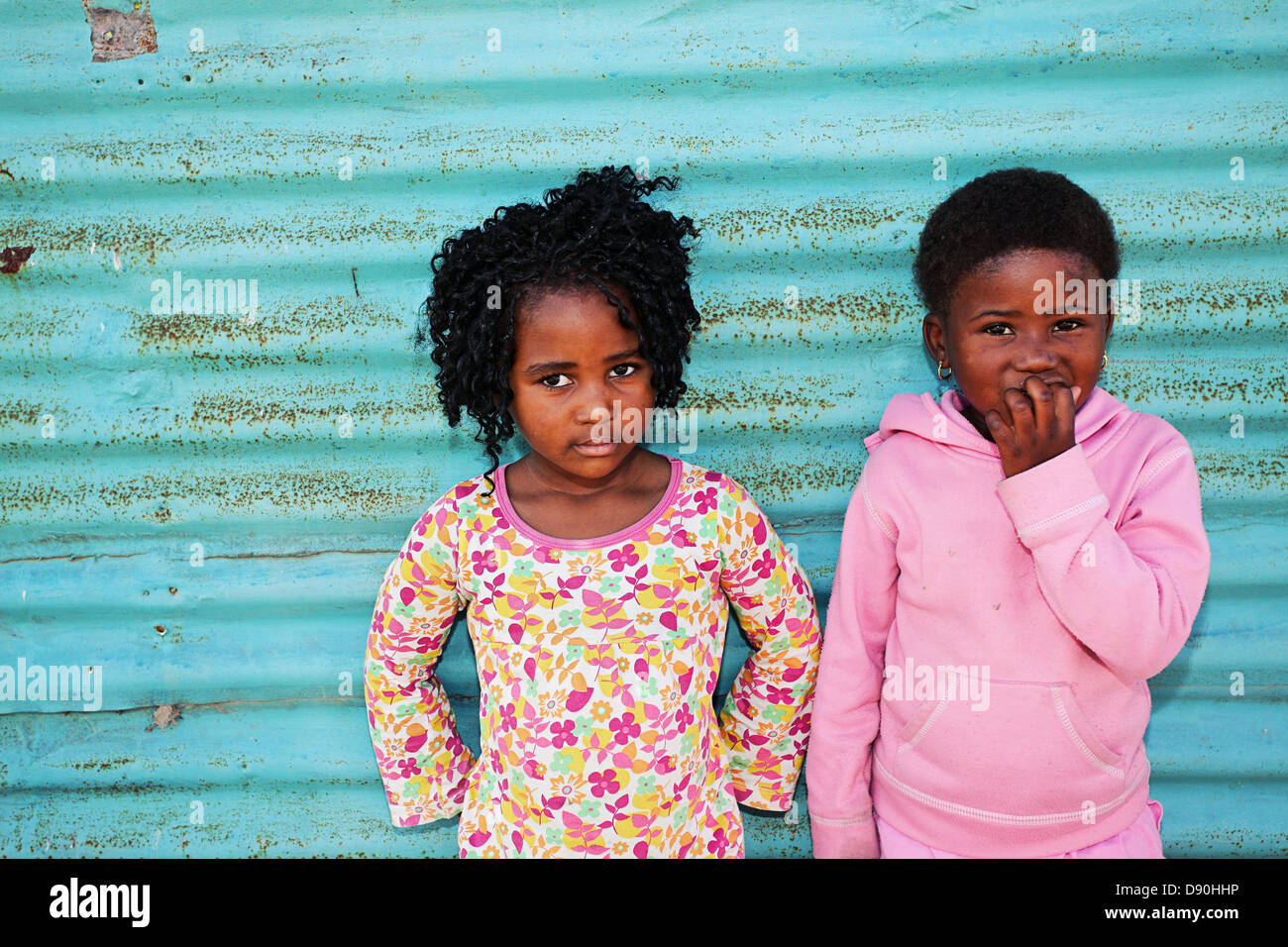 Photos of daily life in the township of Delft, South Africa Stock Photo ...
