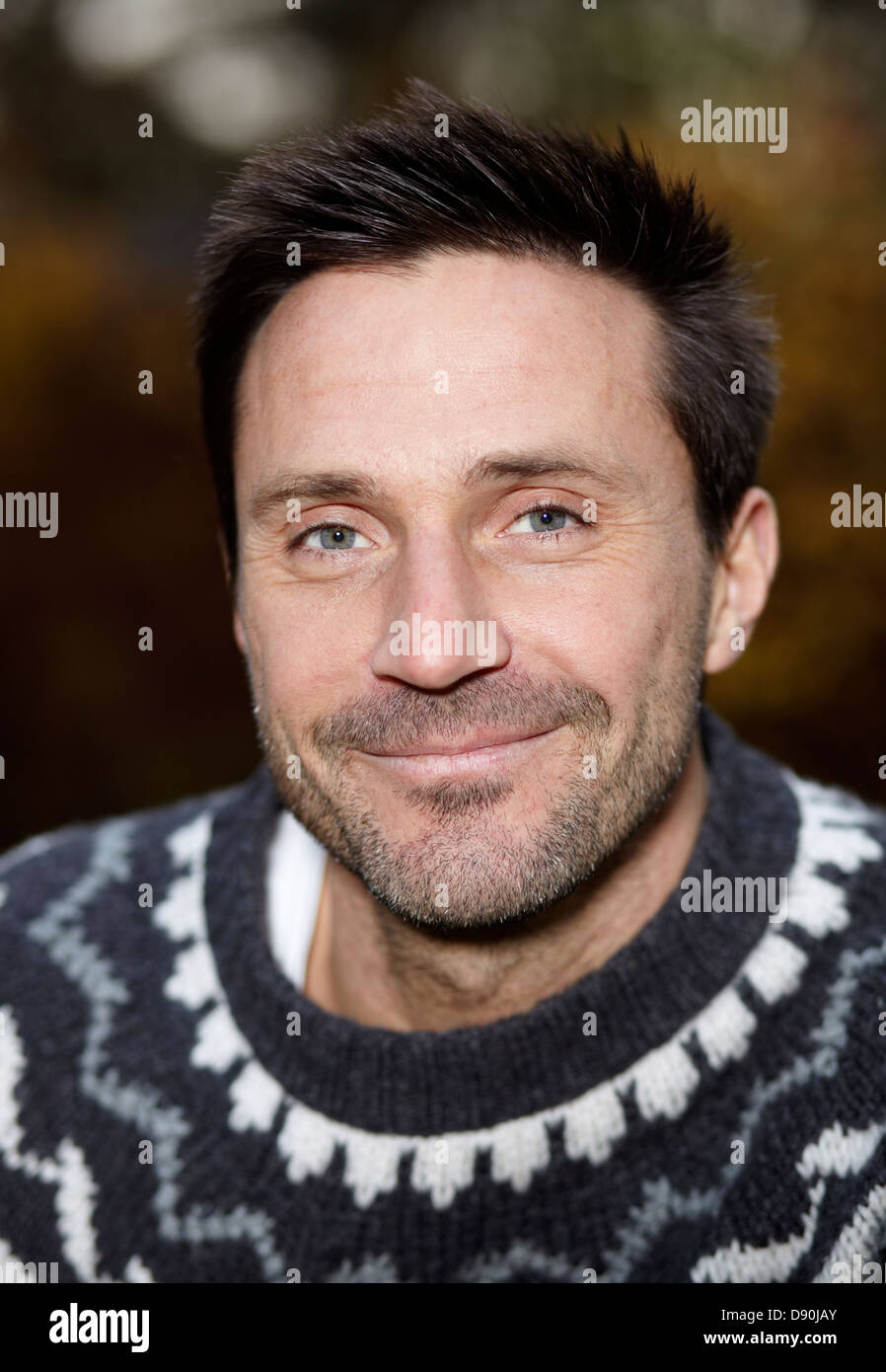 Man smiling, close-up, portrait Stock Photo - Alamy