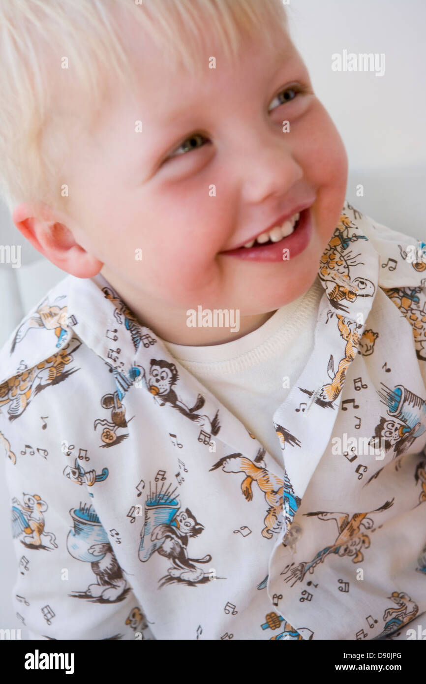 Blonde boy 1970s hi-res stock photography and images - Alamy