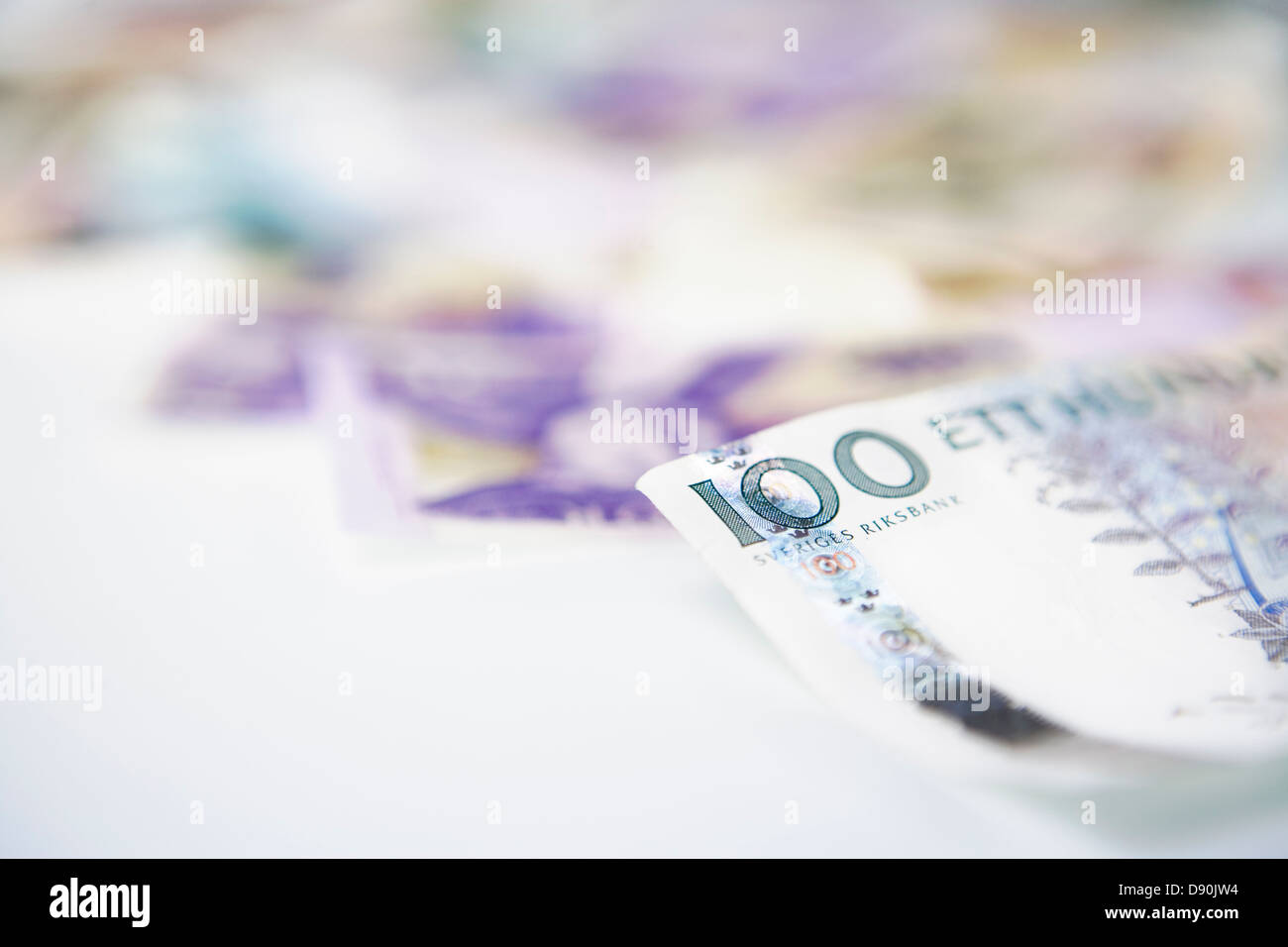 Swedish bank notes Stock Photo - Alamy