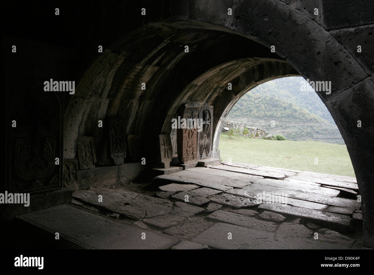 Haghpat Monastery standing on top of the Debed Canyon, Armenia ...