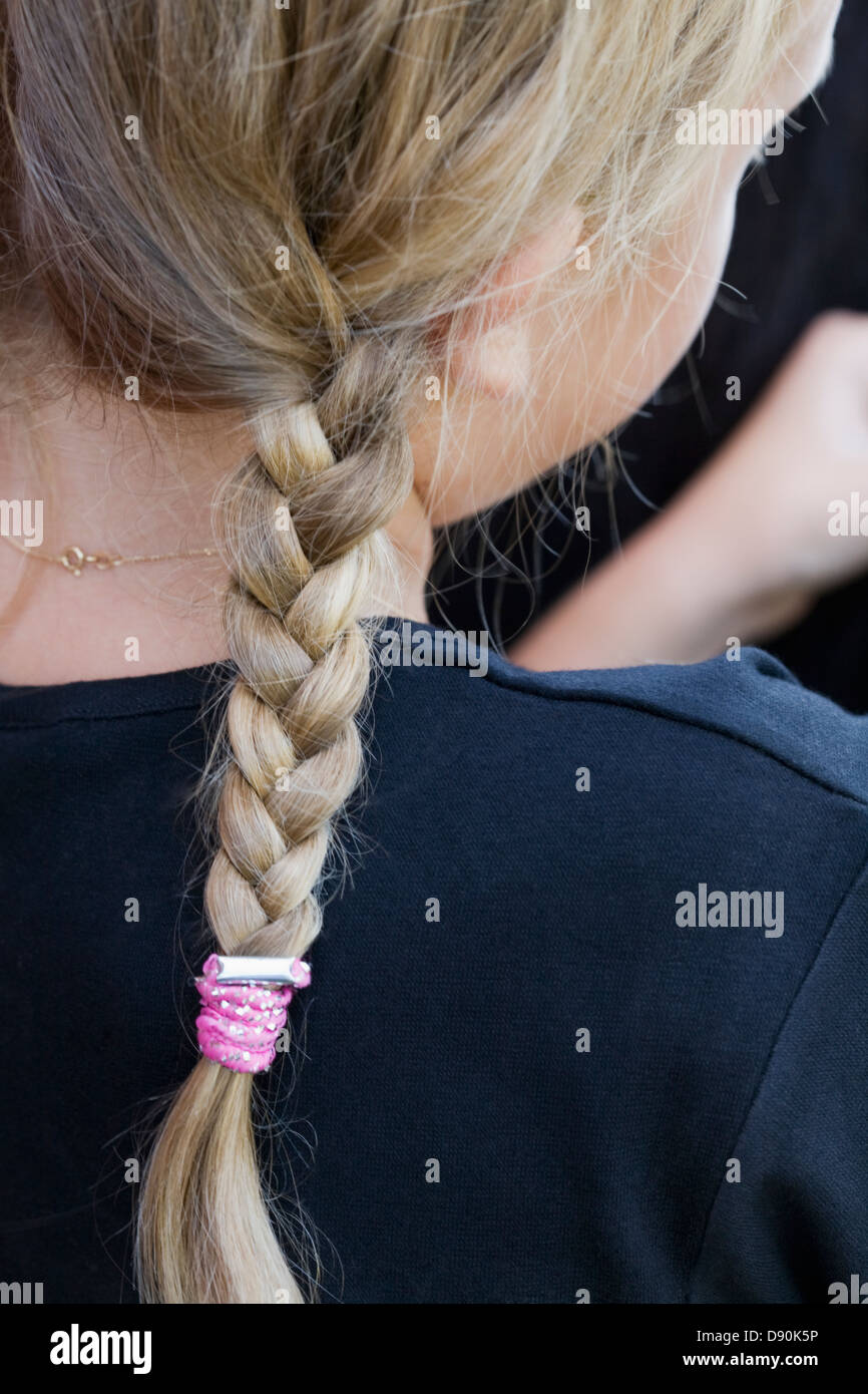 Girls with plaits hi-res stock photography and images - Alamy