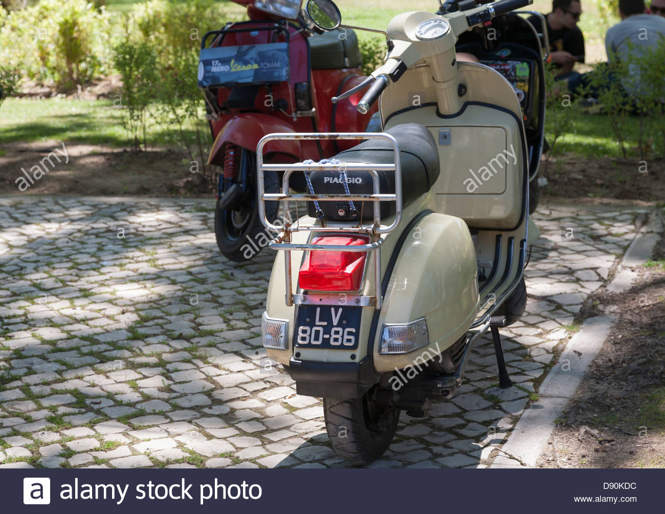Classic Vespas High Resolution Stock Photography and Images - Alamy