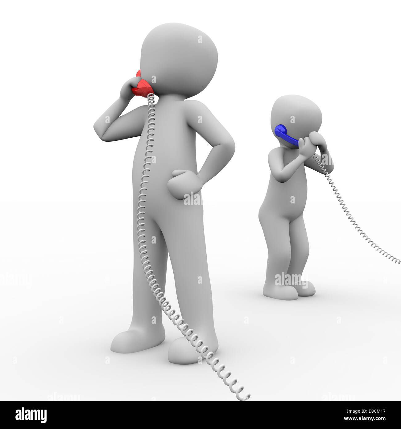 Two characters talking hi-res stock photography and images - Alamy