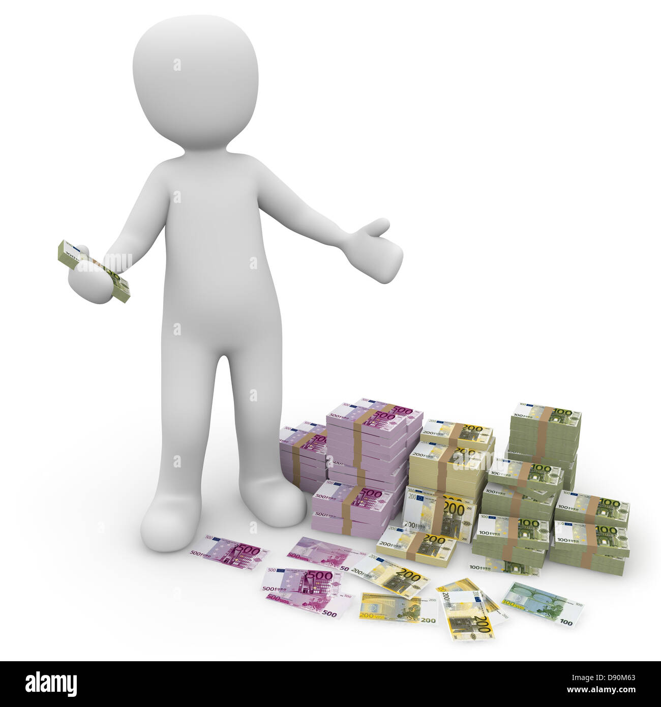 One character wonders what to do with all the money now Stock Photo - Alamy