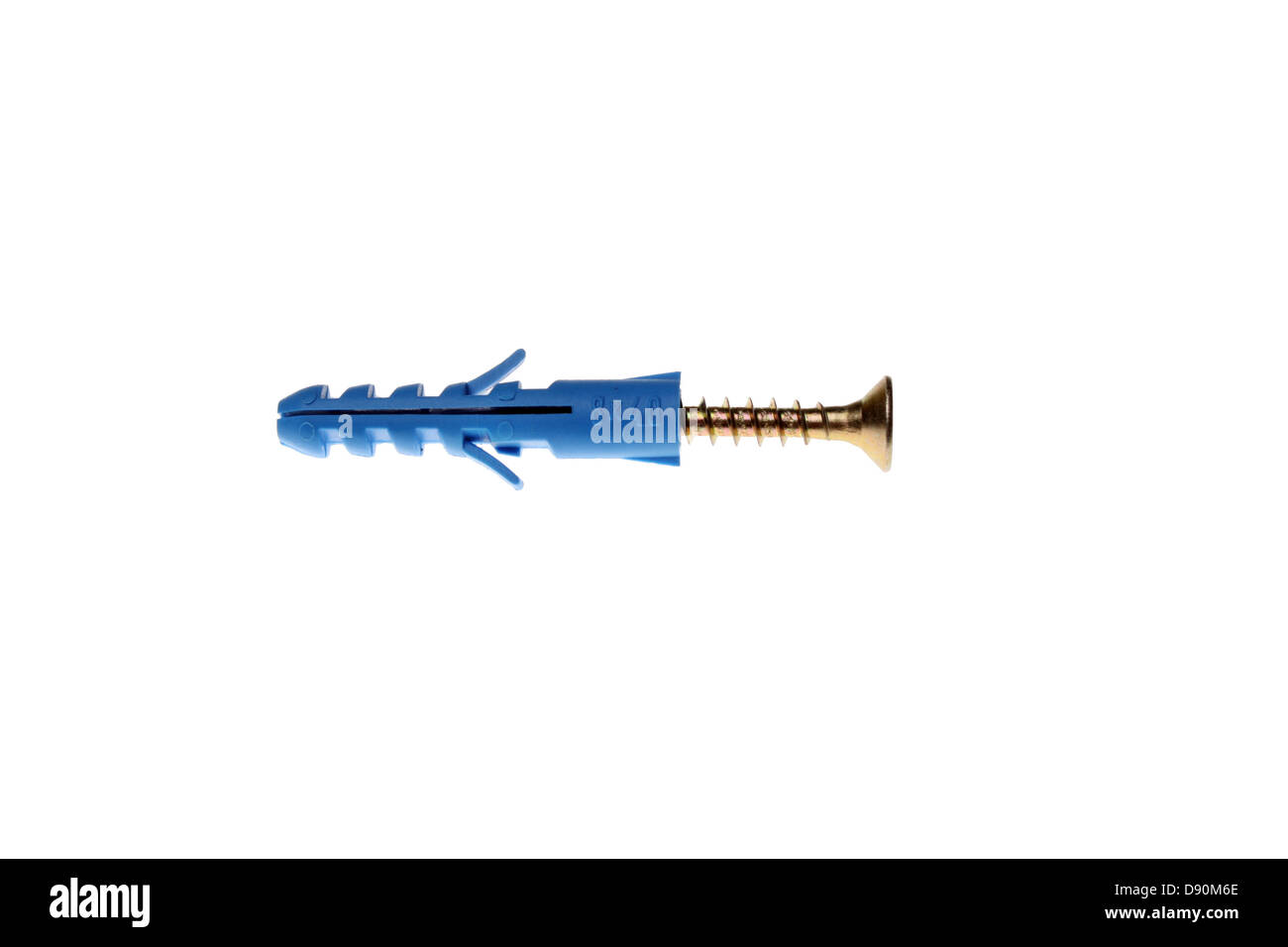 Blue steel screws Cut Out Stock Images & Pictures - Alamy