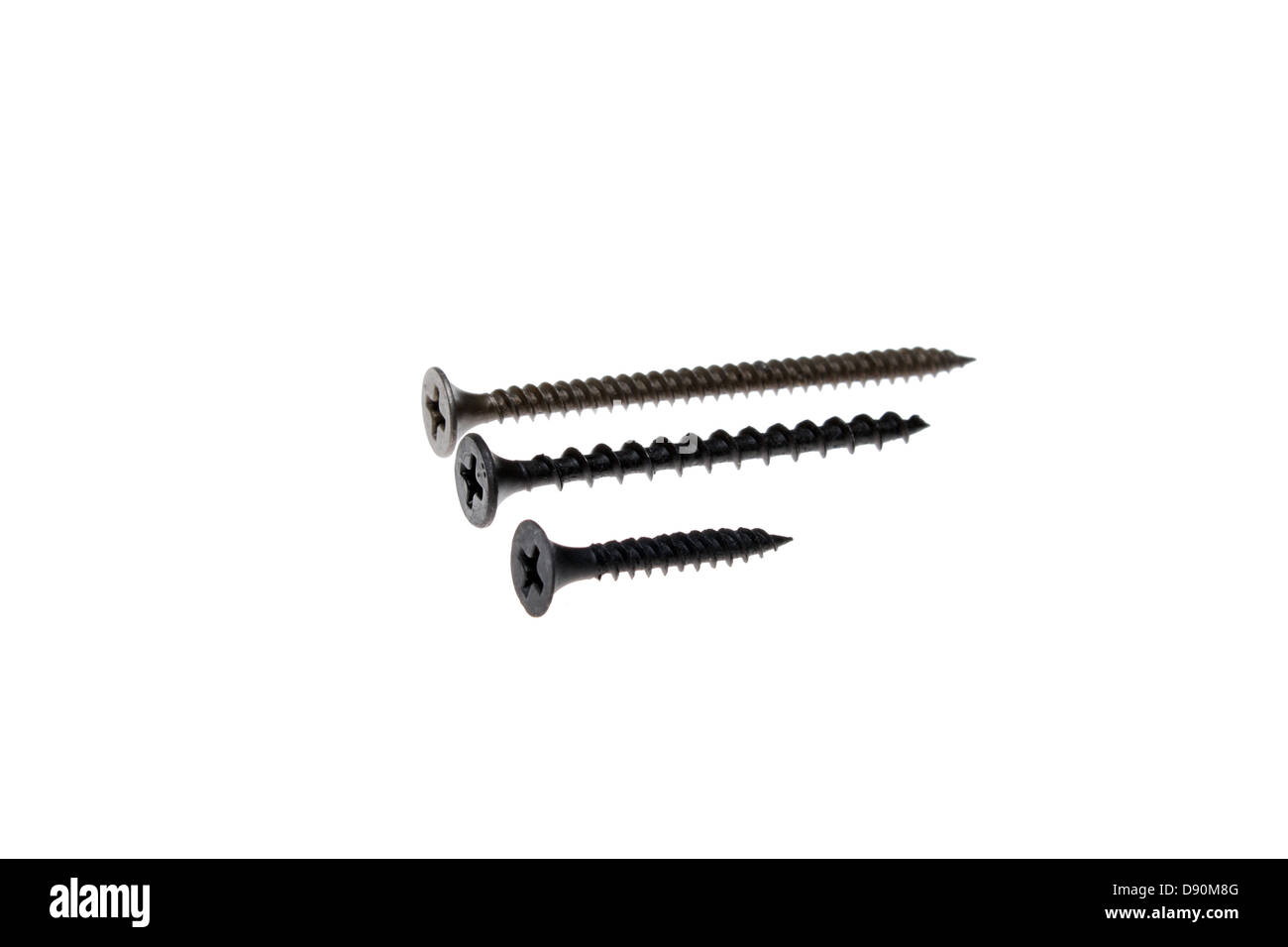Types of screws Cut Out Stock Images & Pictures - Alamy