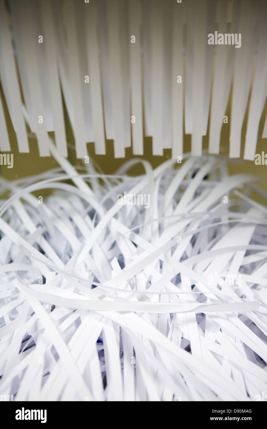 A paper shredder Stock Photo - Alamy