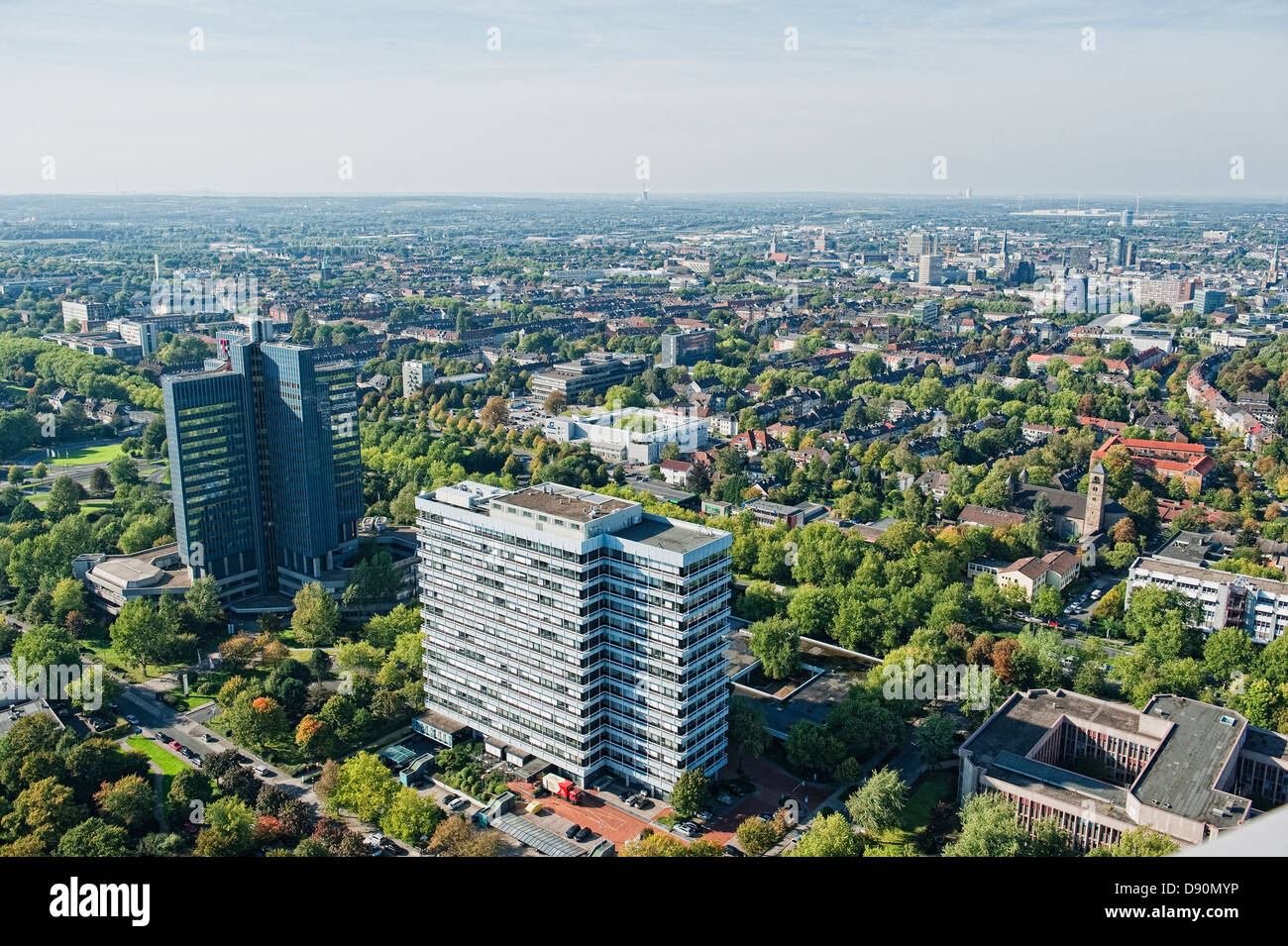 Aerial view of dortmund hi-res stock photography and images - Alamy