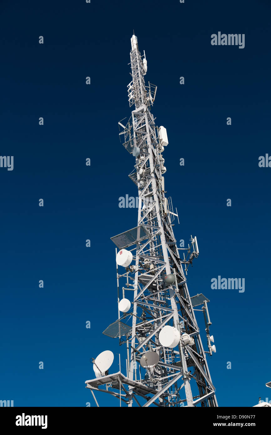 Communication tower europe hi-res stock photography and images - Alamy