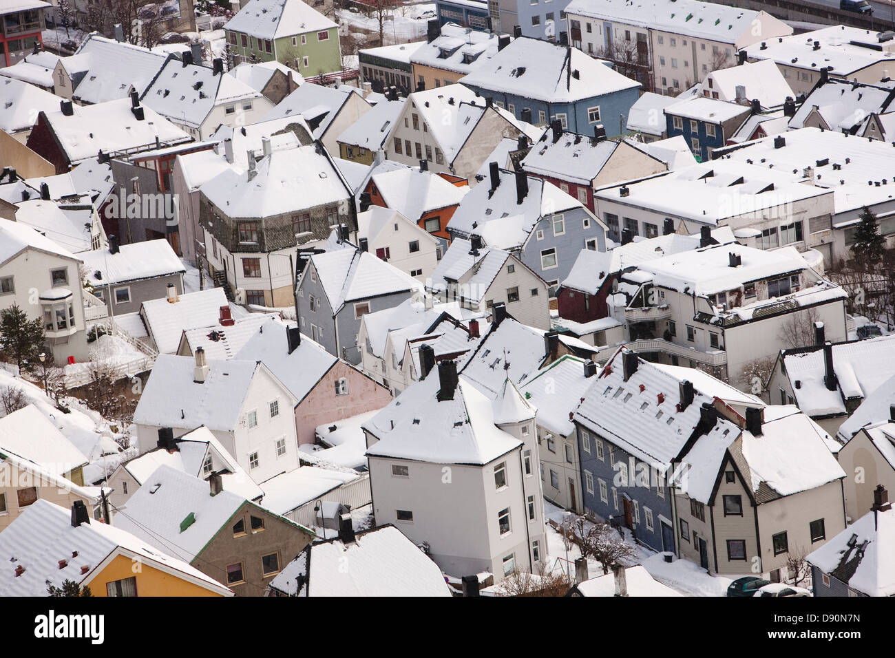 Cityscape winter hi-res stock photography and images - Alamy