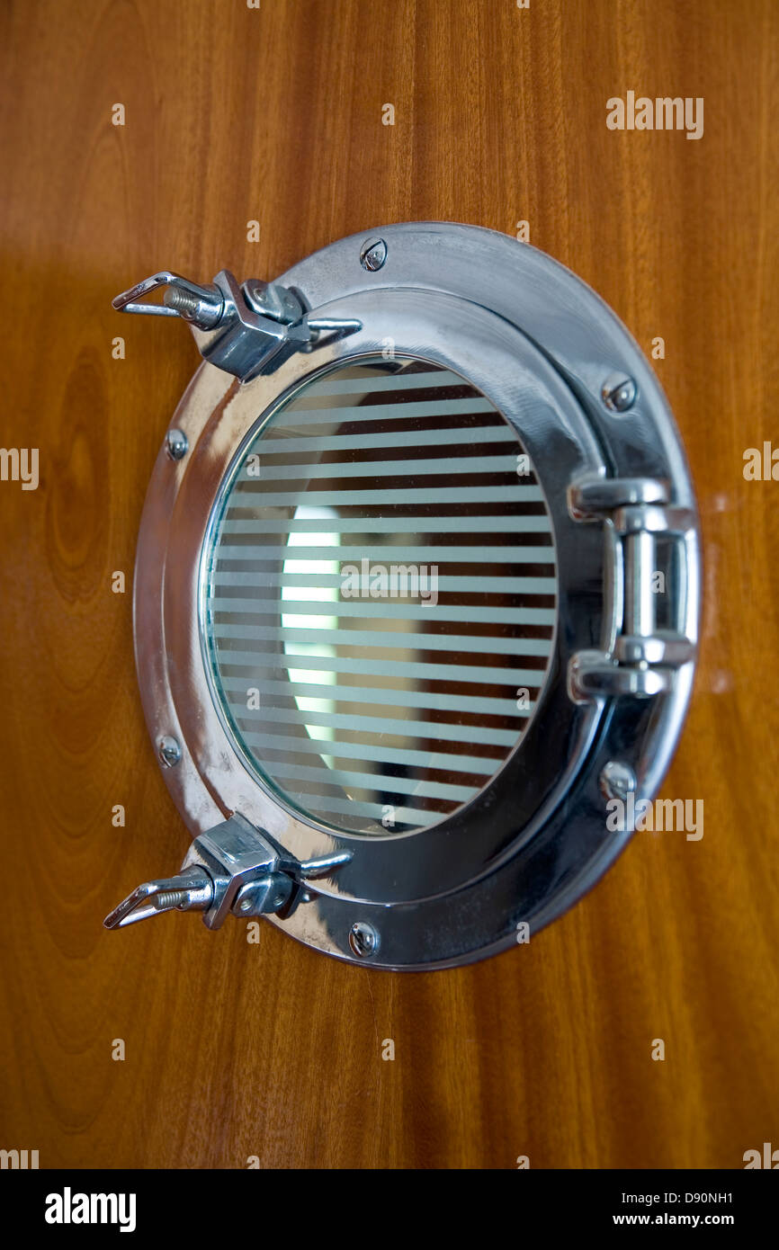 A window in a galley, Sweden Stock Photo - Alamy