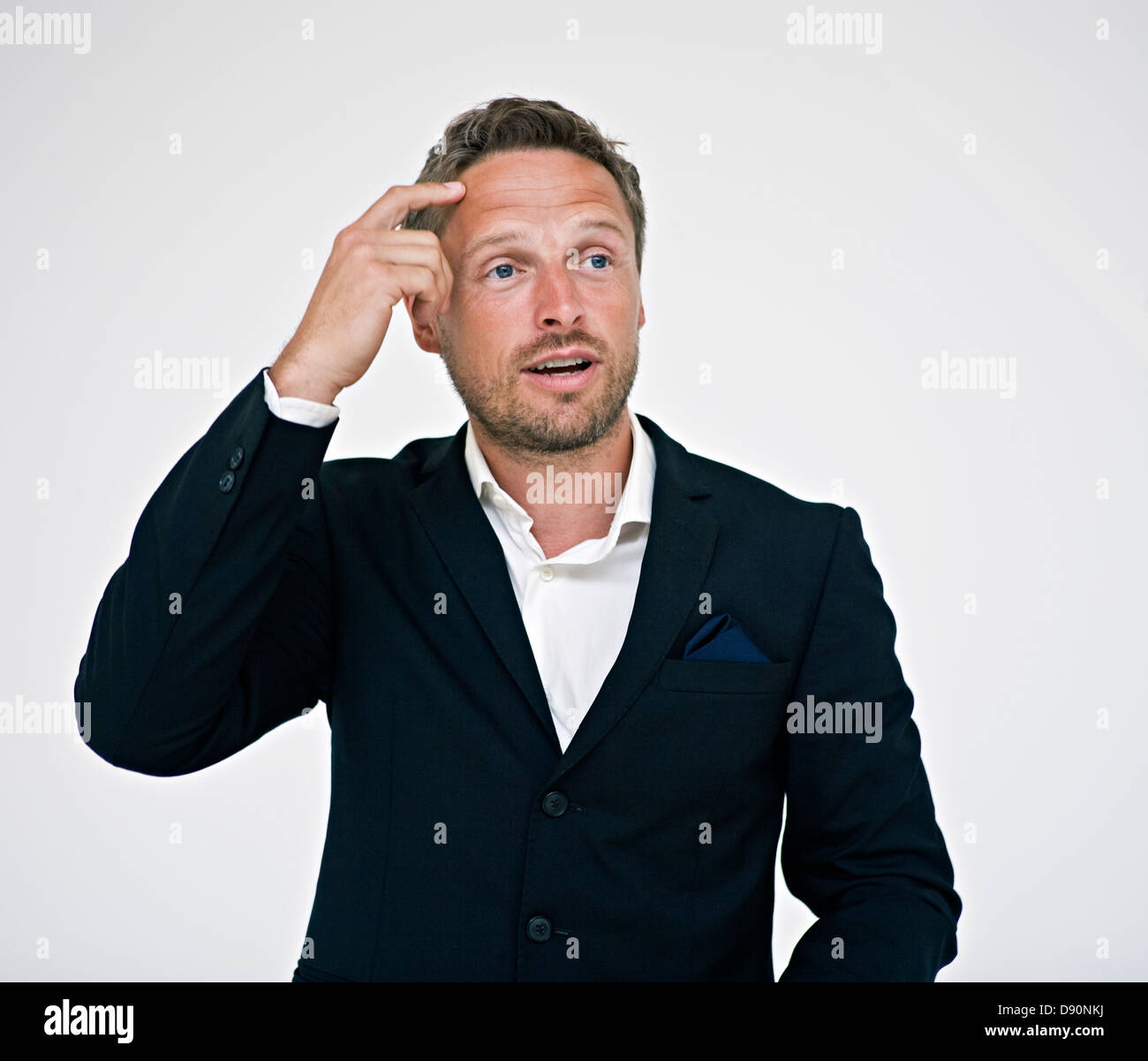 Portrait studio business man series hi-res stock photography and images ...