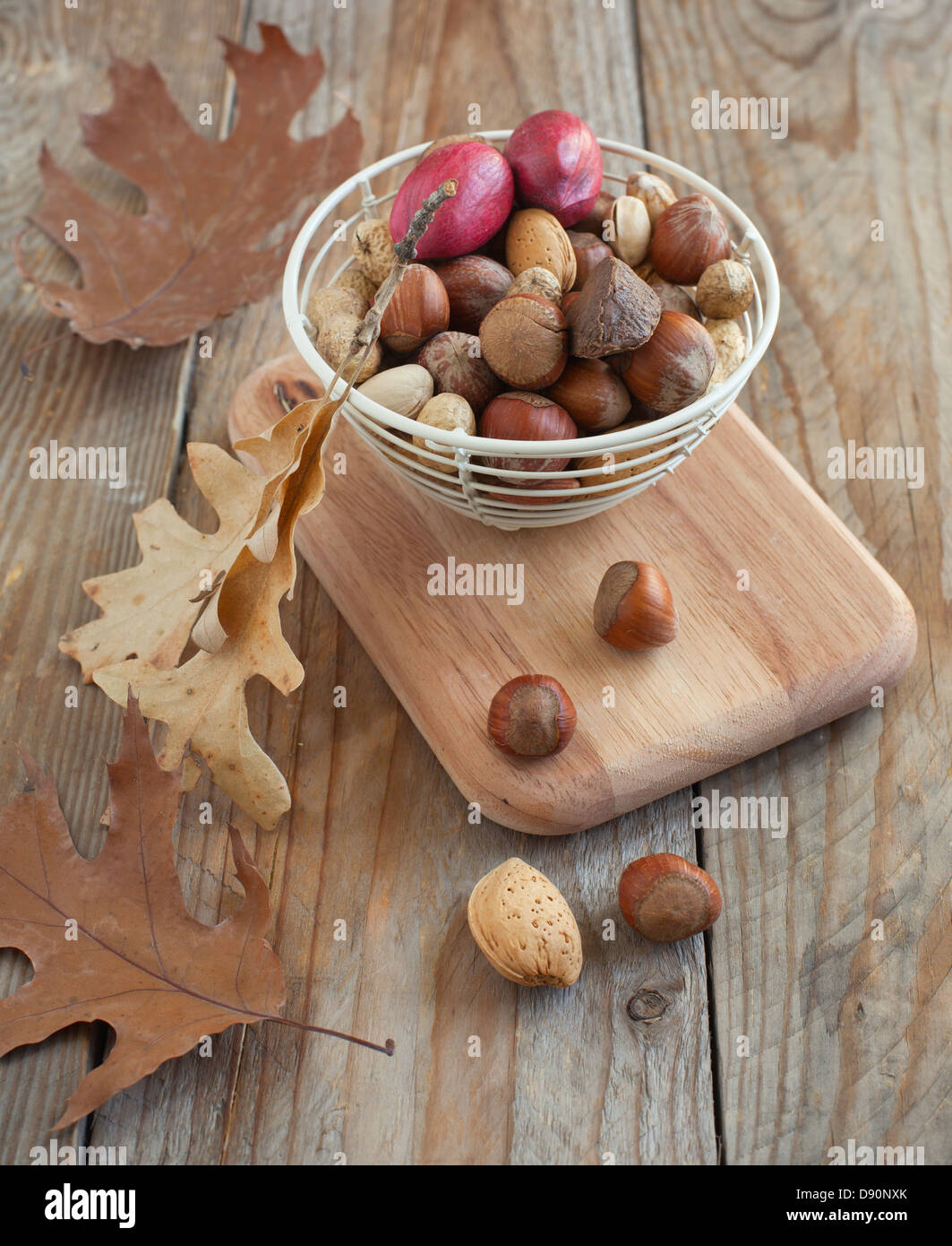 Assortment of nuts Stock Photo - Alamy