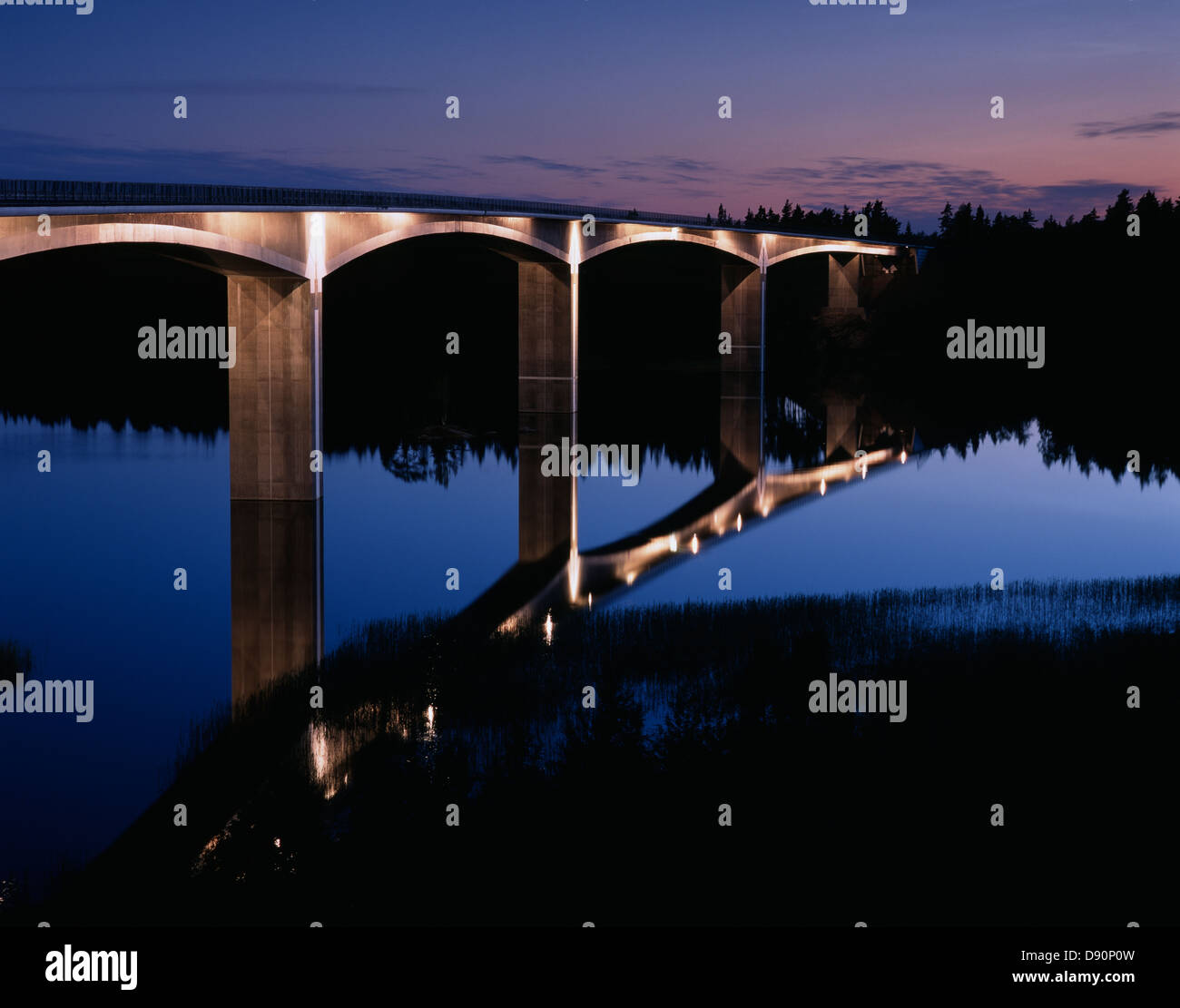 Lighted road hi-res stock photography and images - Alamy