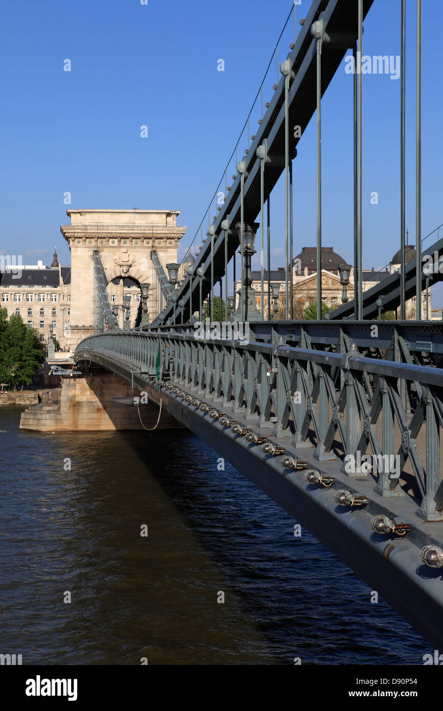 Chain Bridge, Budapest, Hungary Stock Photo - Alamy