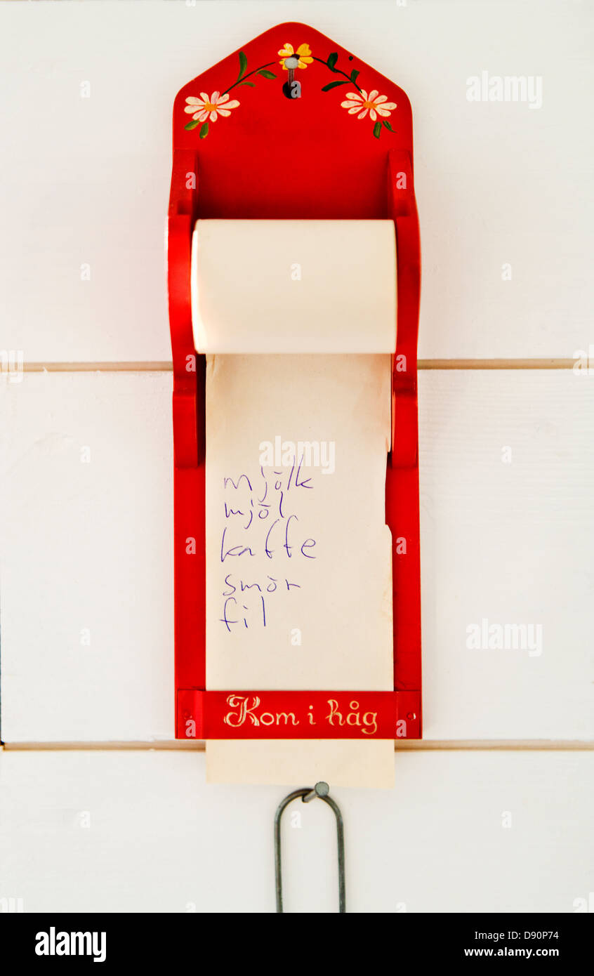 Message written on toilet paper Stock Photo - Alamy