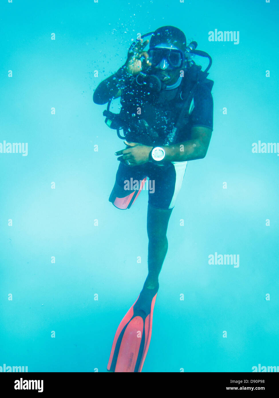 Sign Paperwork Underwater