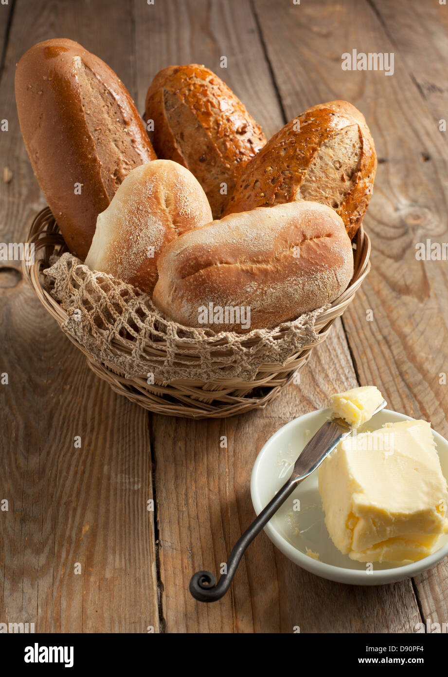 Butter bun hi-res stock photography and images - Alamy