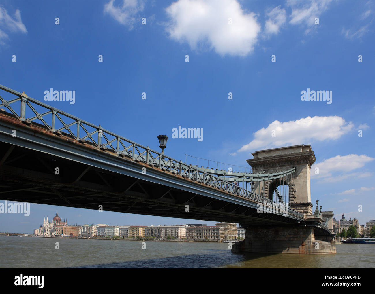 Chain Bridge, Budapest, Hungary Stock Photo - Alamy
