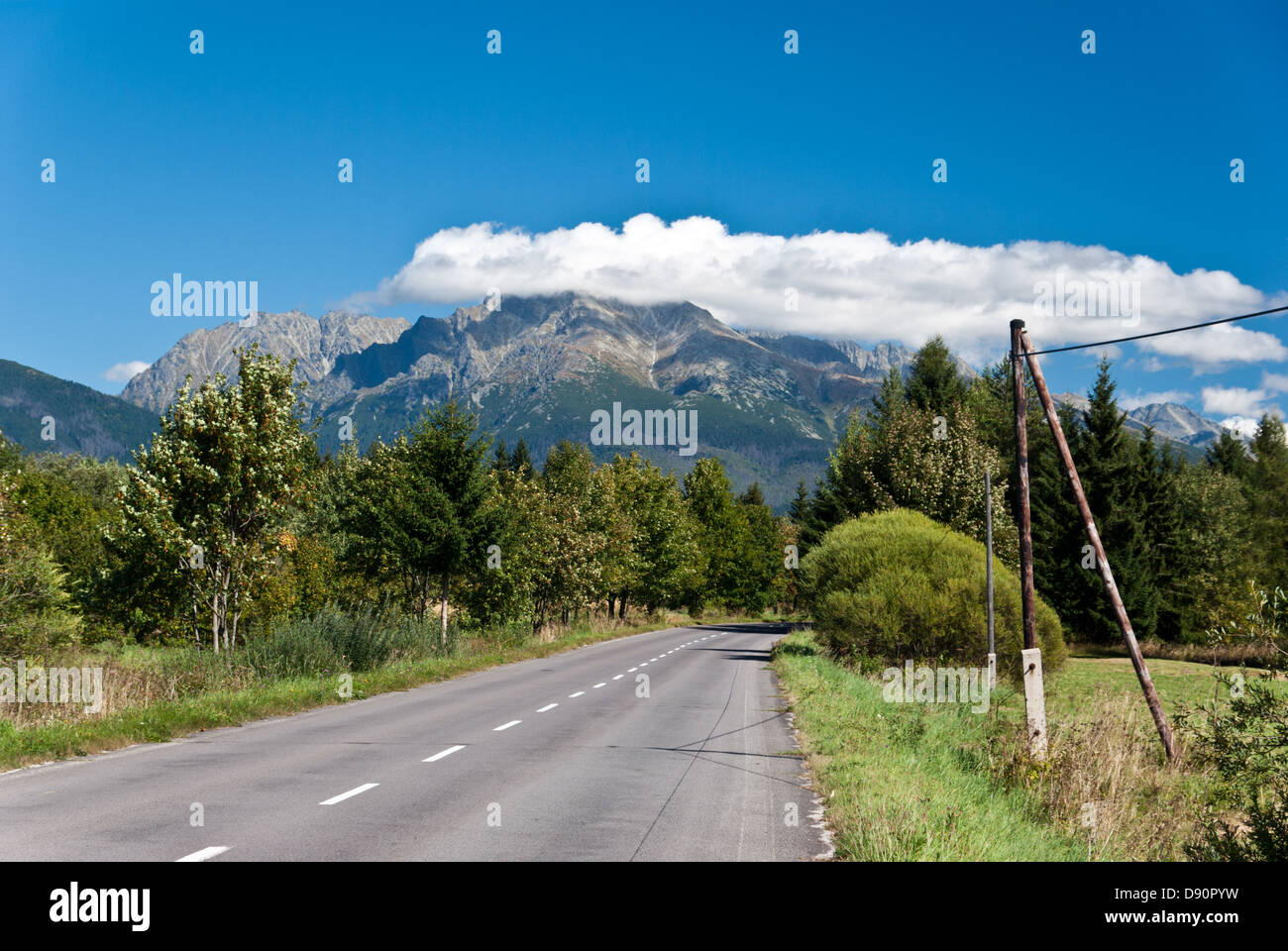 Tatra mountains road hi-res stock photography and images - Alamy