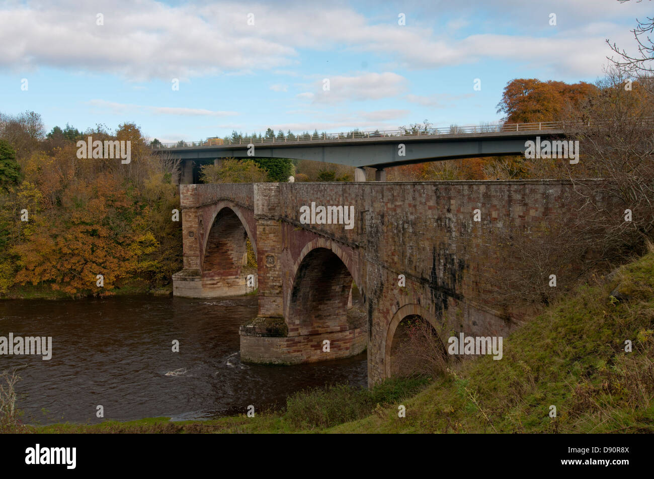 Leaderfoot bridges hi-res stock photography and images - Alamy